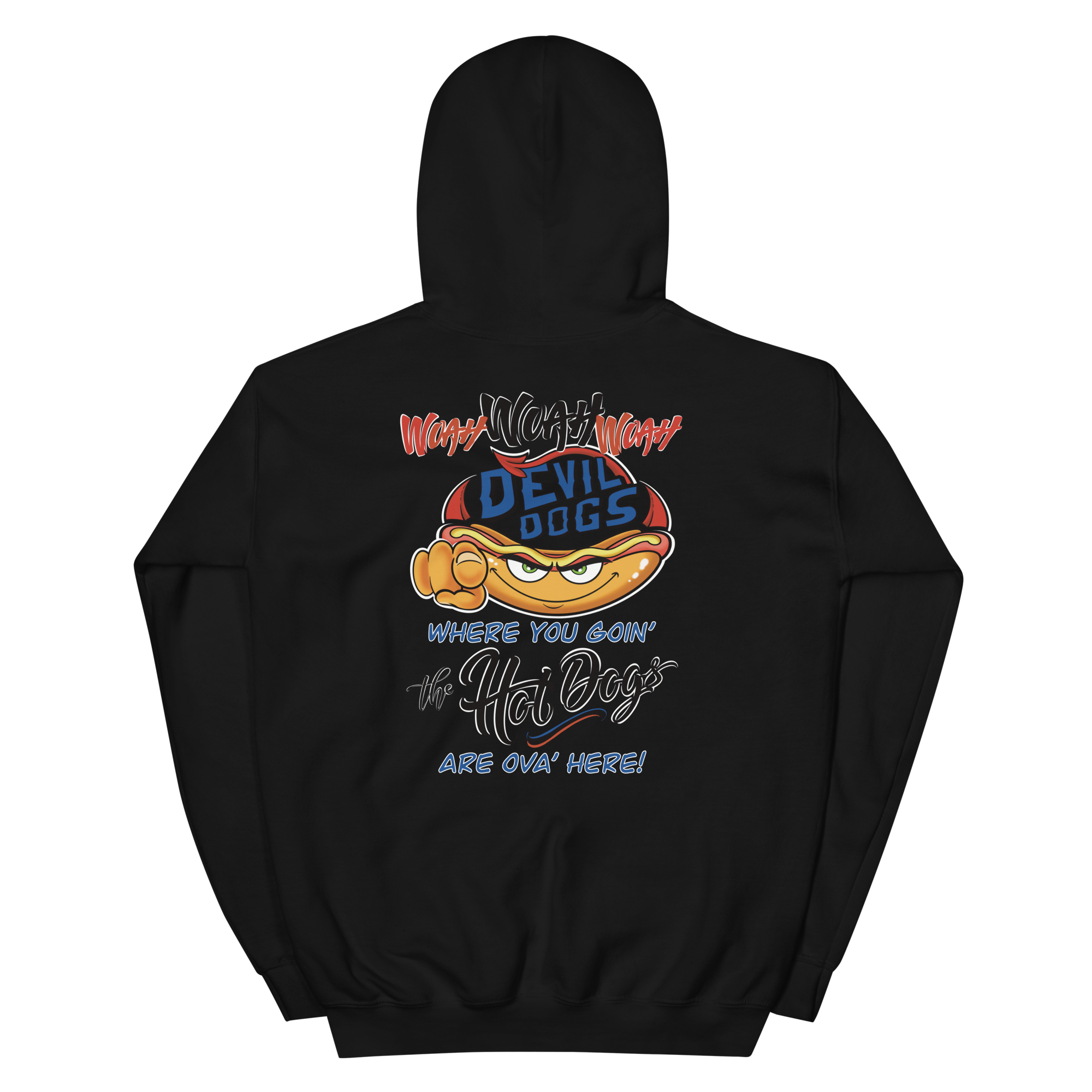 Devil Dogs - Unisex Hoodie - Woah/Back – Devil Dogs Merchandise