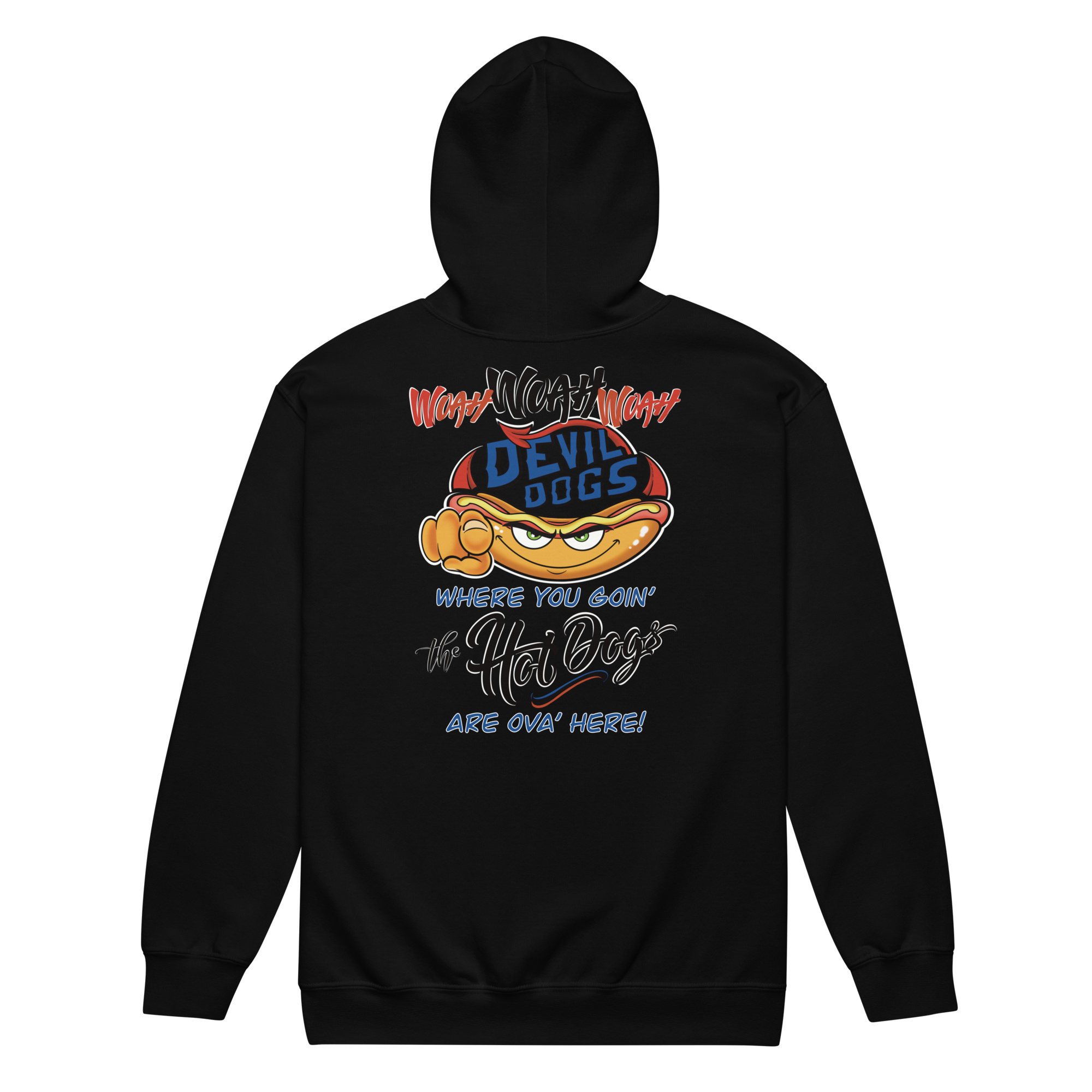 Devil Dogs - Unisex Heavy Blend Zip Hoodie - Woah/Back – Devil Dogs ...