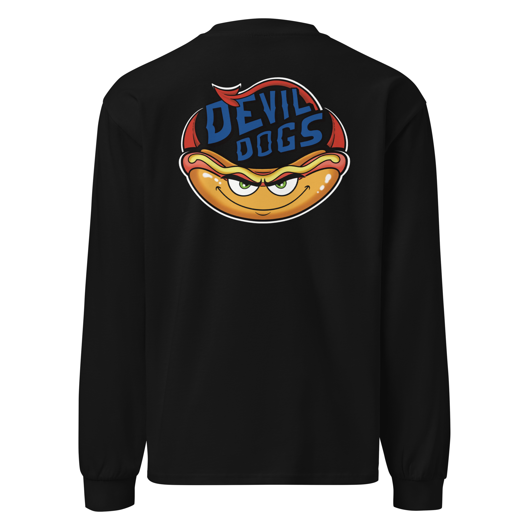 Devil Dogs - Premium Unisex Long Sleeve Shirt - Logo/Back – Devil Dogs ...